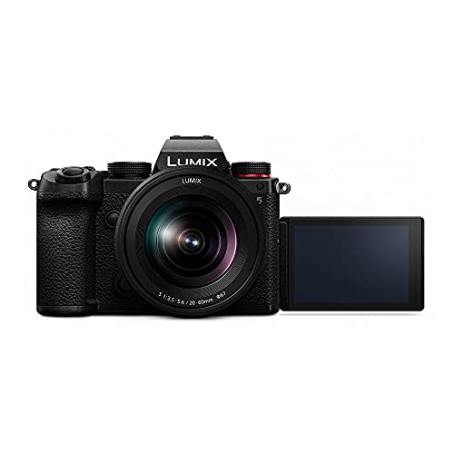 Panasonic LUMIX S5 4K Mirrorless Full-Frame L-Mount Camera with LUMIX S 50mm f/1.8 L-Mount Lens and DMW-BLK22 Battery Bundle (3 Items)