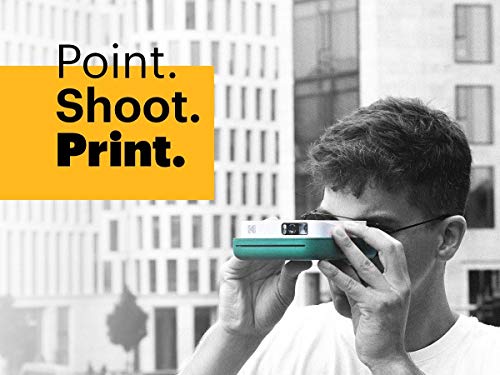 KODAK Smile Classic Digital Instant Camera for 3.5 x 4.25 Zink Photo Paper - Bluetooth, 16MP Pictures (Green)