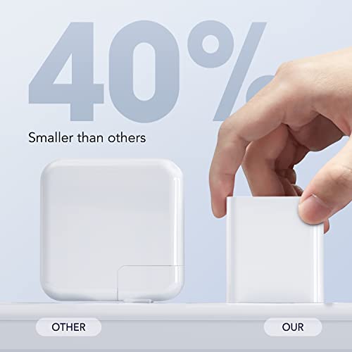 3 Pack 20W USB C Fast Charger, Dual Port PD Power Delivery + Quick Charger 3.0 Wall Charger Block Plug Cube for iPhone 14/14 Plus/14 Pro Max/13/12 Pro Max/Mini/11/XS/XR/X, iPad, Samsung, LG