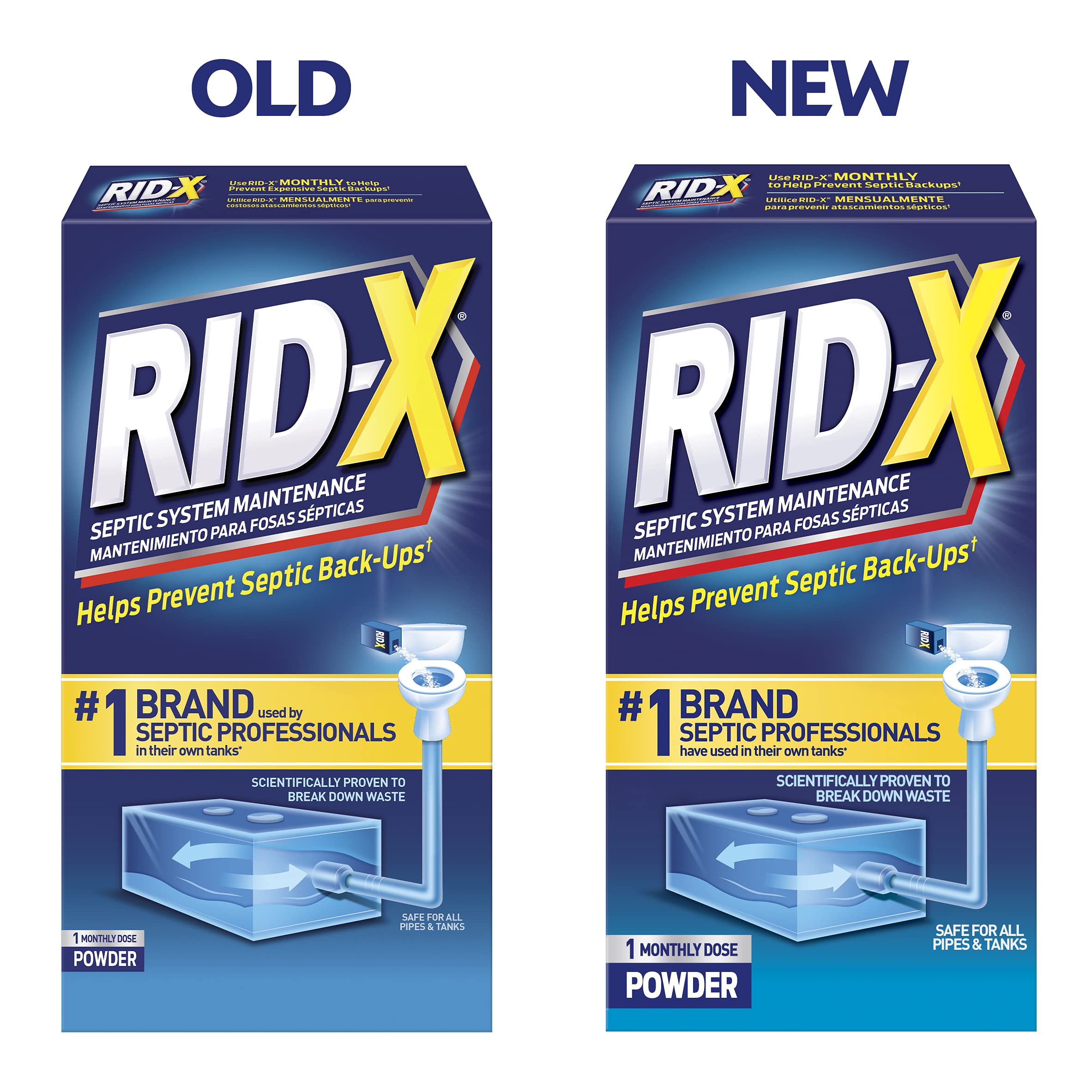 RID-X Septic Treatment, 1 Month Supply Of Powder, 9.8 oz