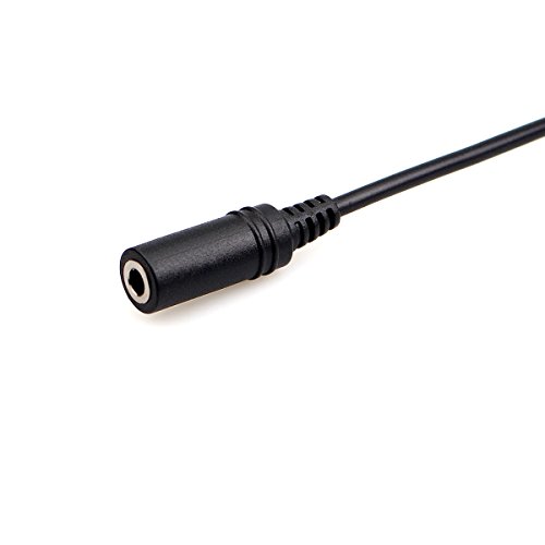 Retevis Earpiece Adapter for Walkie Talkie,2 Pin to 3.5mm Headset Adapter Only Compatible RT22 RT21 RT27 RT7 H-777 H777S RT18 RT19 RT22S(Not Fit for Other Brand) 2 Way Radio (5 Pack)