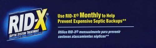 RID-X Septic Treatment, 1 Month Supply Of Powder, 9.8 oz