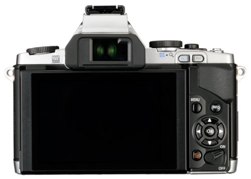 Olympus OM-D E-M5 16MP Live MOS Mirrorless Digital Camera with 3.0-Inch Tilting OLED Touchscreen and 12-50mm Lens (Silver) (Discontinued by Manufacturer)