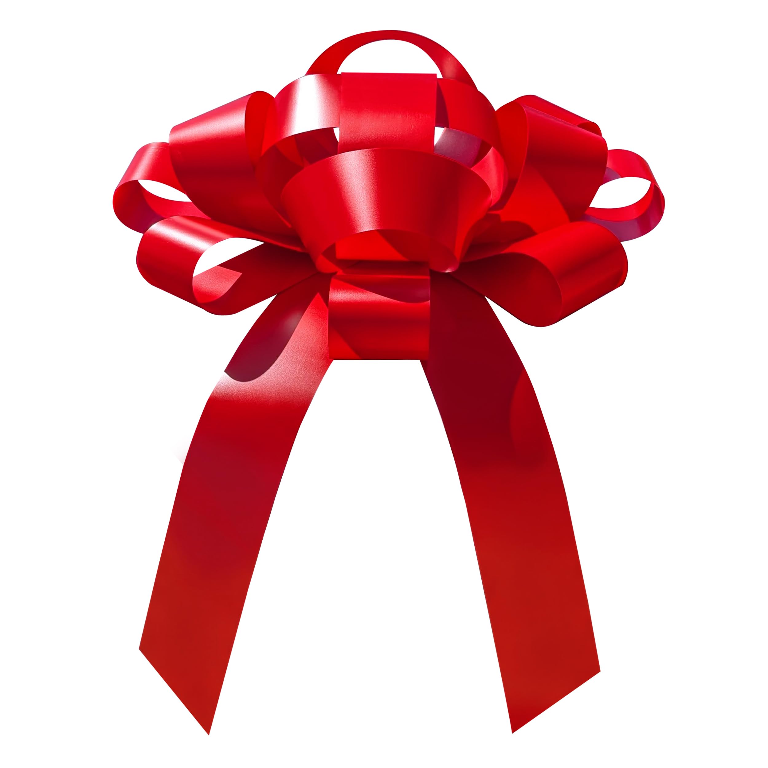 CarBowz Big Red Car Bow, Giant Bow, Non Scratch Magnet, Weather Resistant Vinyl, Fully Assembled