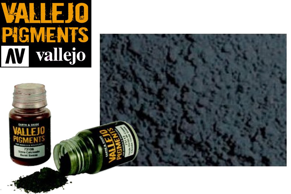 Vallejo Earth and Oxide Pigments, Dark Steel