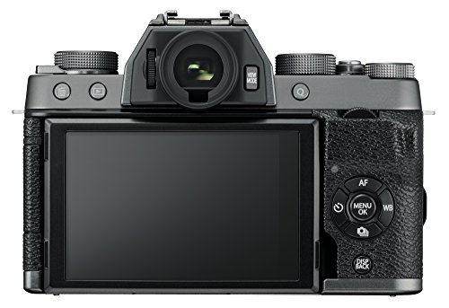 Fujifilm X-T100 Mirrorless Digital Camera, Dark Silver (Body Only)