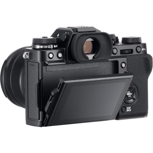 FUJIFILM X-T3 Mirrorless Camera with 18-55mm Lens (Black, USB Charging) Bundle with ProMaster LED Light, Gadget Bag, 2X 64GB SDXC Memory Card, Monopod + More (USA Authorized with Fujifilm Warranty)