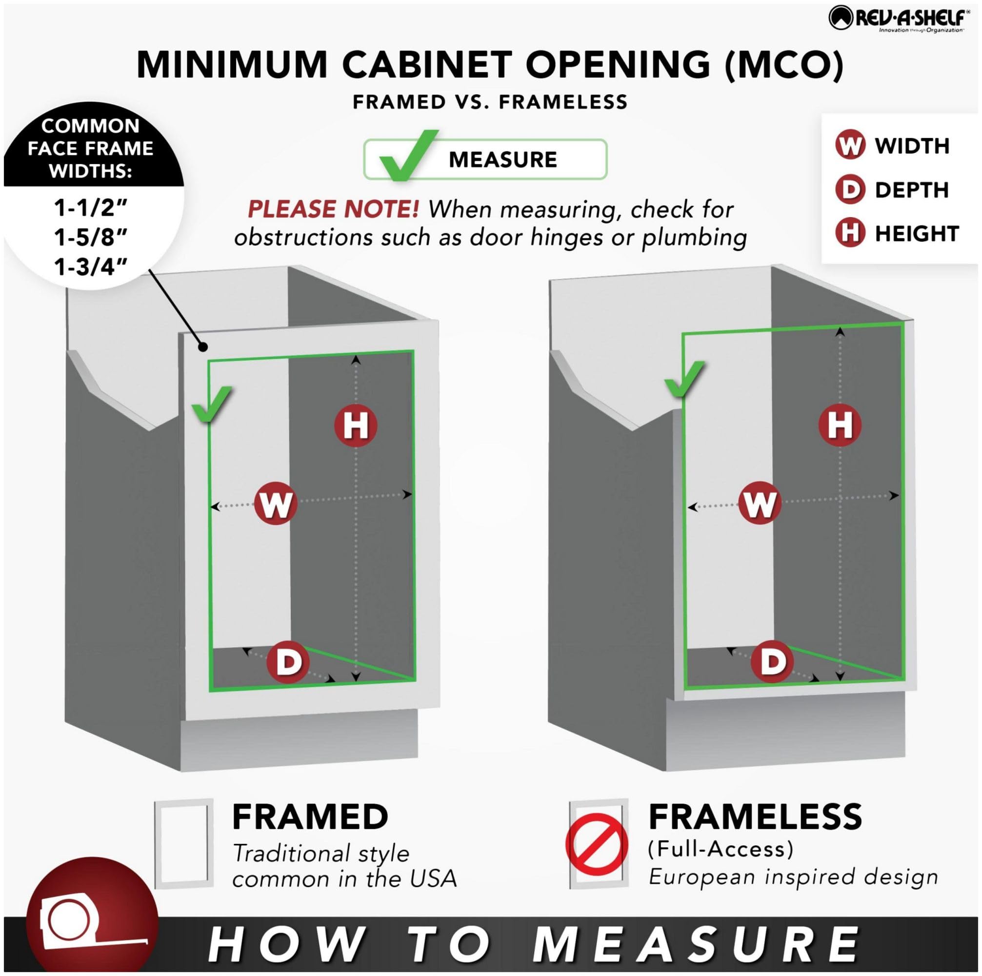 Innovative 30 Inch Vanity U-Shaped Undersink Base Cabinet Pullout Organizer Rev-A-Shelf 48630VSBSCBM1 Full Extension Soft-Close Slides