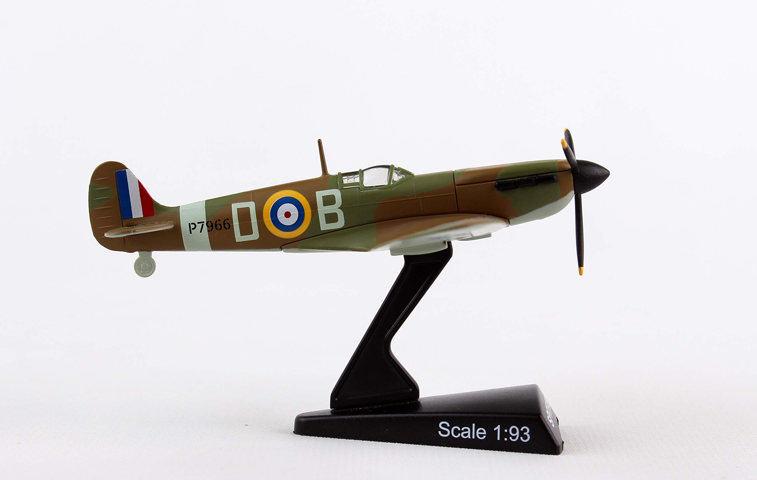 Daron Postage Stamp RAF Spitfire Mkii Battle of Britain Vehicle (1/93 Scale) , Brown