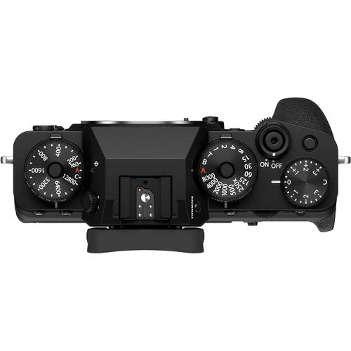 Fujifilm X-T4 Mirrorless Digital Camera Body (Black) Bundle, Includes: SanDisk 64GB Extreme SDXC Memory Card, Spare Battery + More (6 Items)
