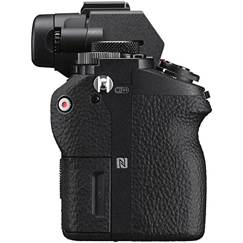 Sony a7 II Full-Frame Alpha Mirrorless Digital Camera 24MP (Black) Body Only a7II ILCE-7M2 with Deco Gear Professional Photo Video Camera and Lens Case 2X Extra Battery Power Editing Bundle