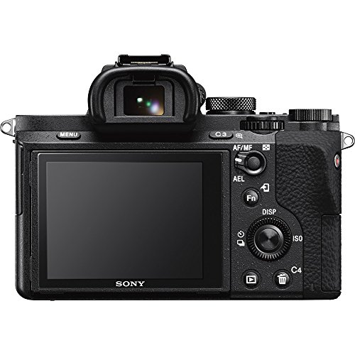 Sony a7 II Full-Frame Alpha Mirrorless Digital Camera 24MP (Black) Body Only a7II ILCE-7M2 with Deco Gear Professional Photo Video Camera and Lens Case 2X Extra Battery Power Editing Bundle