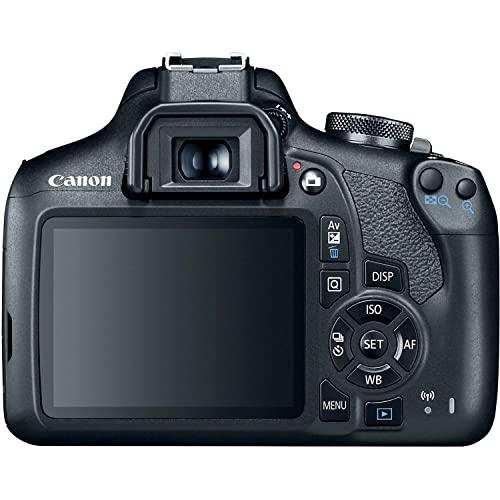 Camera Bundle for Canon EOS Rebel T7 DSLR Camera with EF-S 18-55mm f/3.5-5.6 is II Lens and Accessories Kit (64GB, Hand Grip Tripod, Flash, and More) (Renewed)