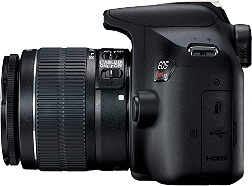 Camera Bundle for Canon EOS Rebel T7 DSLR Camera with EF-S 18-55mm f/3.5-5.6 is II Lens and Accessories Kit (64GB, Hand Grip Tripod, Flash, and More) (Renewed)