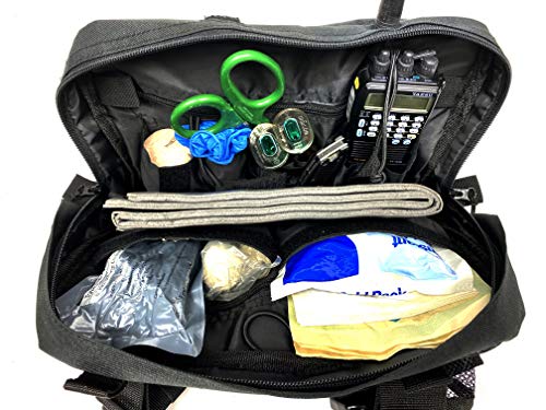 X-FIRE® MOLLE Radio Chest Harness Admin Pouch Pack Tool Bag with Dual Antenna Ports