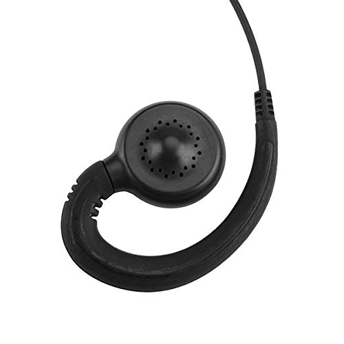 JEUYOEDE SL300 Single Wire Headset C-Style Swivel Ear-Hook Earpiece Compatible with Motorola 2 Way Radio SL4000 SL7550 SL8550 SL1K SL1M