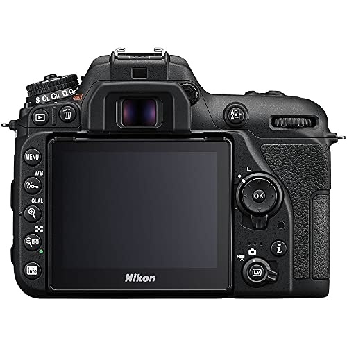 Nikon D7500 20.9MP DSLR Digital Camera (Body Only) (1581) Deluxe Bundle Kit with Sandisk 64GB SD Card + Large Camera Gadget Bag + Spare EN-EL15 Battery + Camera Cleaning Kit + More