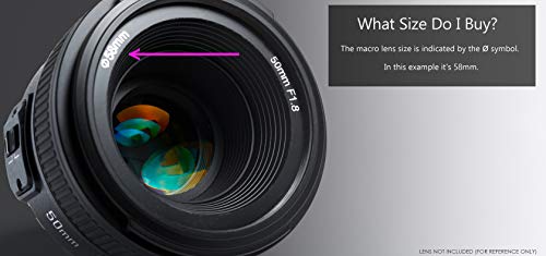 Digital Macro +10 Achromatic Close-Up Screw Mount Lens (72mm)
