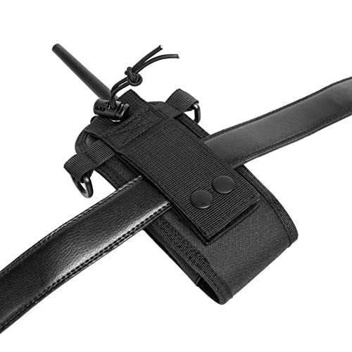 Radio Holster Radio Strap Firefighter EMS EMT Bundle Set Includes Anti-Sway Strap for Radio Strap,Radio Holder,Shoulder Strap Fits for Two-Way Ham Walkie Talkie Radio Scanner