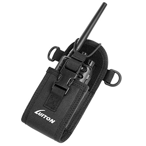 Radio Holster Radio Strap Firefighter EMS EMT Bundle Set Includes Anti-Sway Strap for Radio Strap,Radio Holder,Shoulder Strap Fits for Two-Way Ham Walkie Talkie Radio Scanner