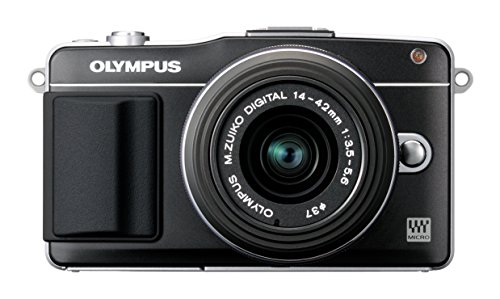 Olympus E-PM2 Mirrorless Digital Camera with 14-42mm Lens (Black) (Old Model)