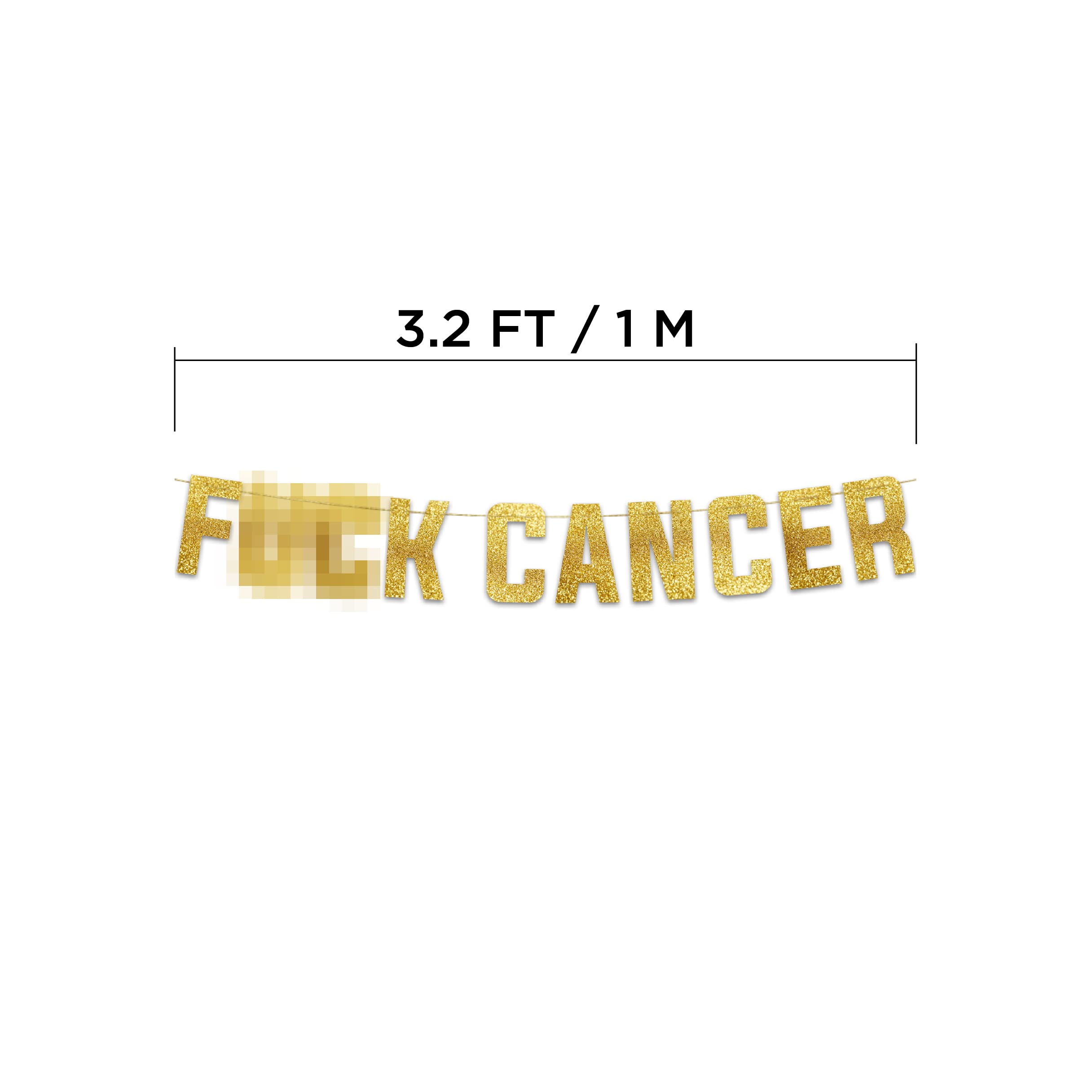 Cancer Survivor Party Decorations, Cancer Free Party Banner and Supplies