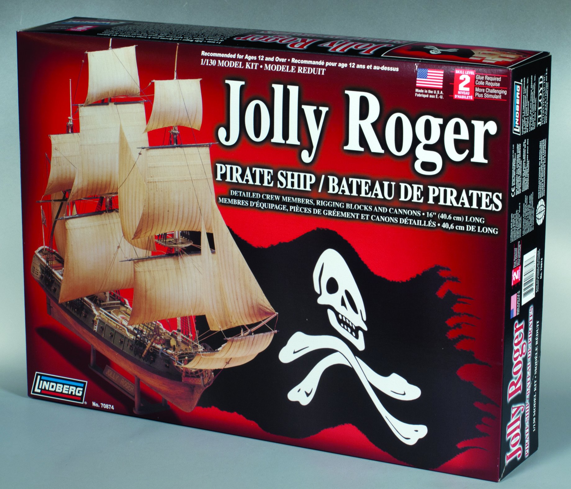 Lindberg 1/130 scale Jolly Roger