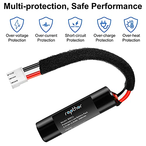 Rapthor 3500mAh Rechargeable Replacement Battery for Harman Kardon Onyx Studio 1/2/3/4 Wireless Bluetooth Speaker