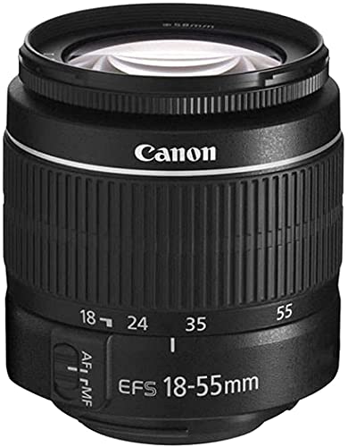 Canon Intl. Canon EOS 2000D / Rebel T7 DSLR Camera with Canon EF-S 18-55mm F/3.5-5.6 III Zoom Lens, Bundle Including 64GB Memory Card, Bag, Tripod, Flash, Filters and More (Large Kit)