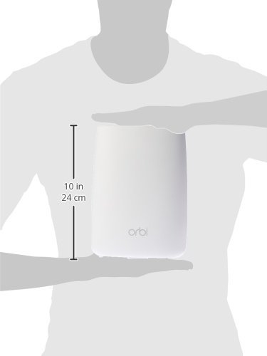 Netgear orbi Whole Home Mesh Wifi System with Tri-Band - Wireless router replacement, Eliminate Wifi Dead Zones, Up to 5000 Sqft, 2pk (rbk50)