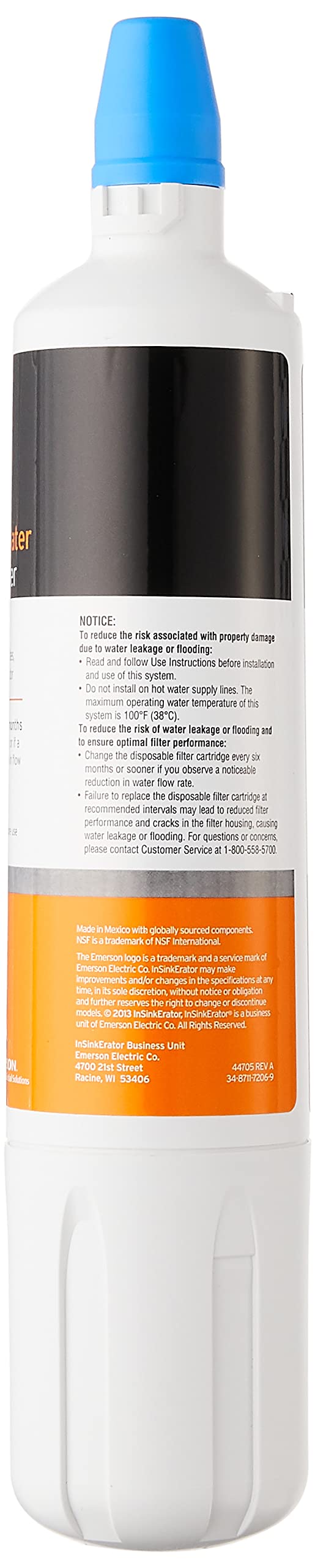 InSinkErator F-1000, 1 Count (Pack of 1), Chrome