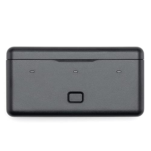 Original 2 Pack Osmo Action 3 Extreme Battery 1770 mAh with Osmo Action 3 Multifunctional Battery Case for DJI Osmo Action 3