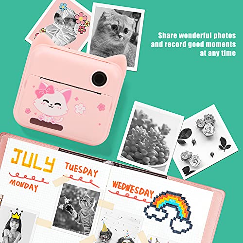 Children Digital Camera, 2.4 Inch IPS Screen Children's Mini Camera, Support 3 Continuous Shooting, Gifts for Children (Color : Default)