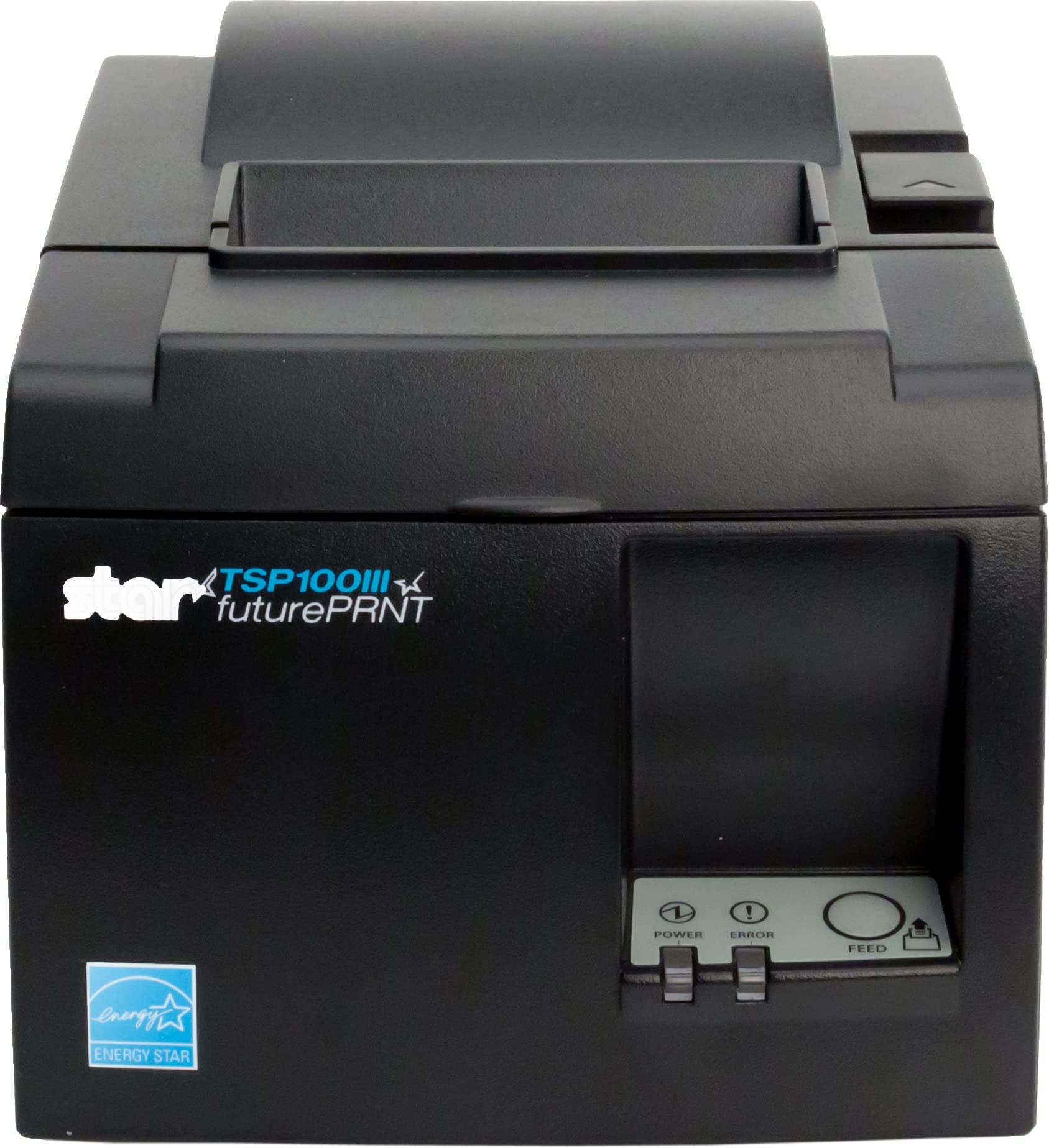 Star Micronics TSP143IIIW Wi-Fi (WLAN) TSP100 Series Thermal Receipt Printer with Wireless Access Point - USB, WiFi Connectivity, 203 dpi, Auto-Cutter, Gray - YKGAV