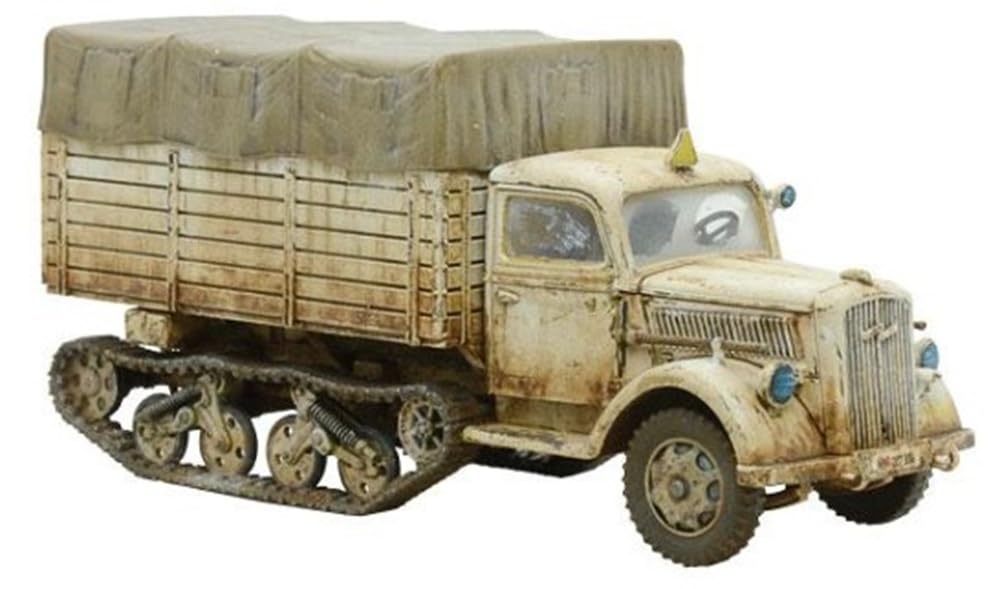 Bolt Action Opel Blitz/Maultier Truck 1:56 WWII Military Wargaming Plastic Model Kit