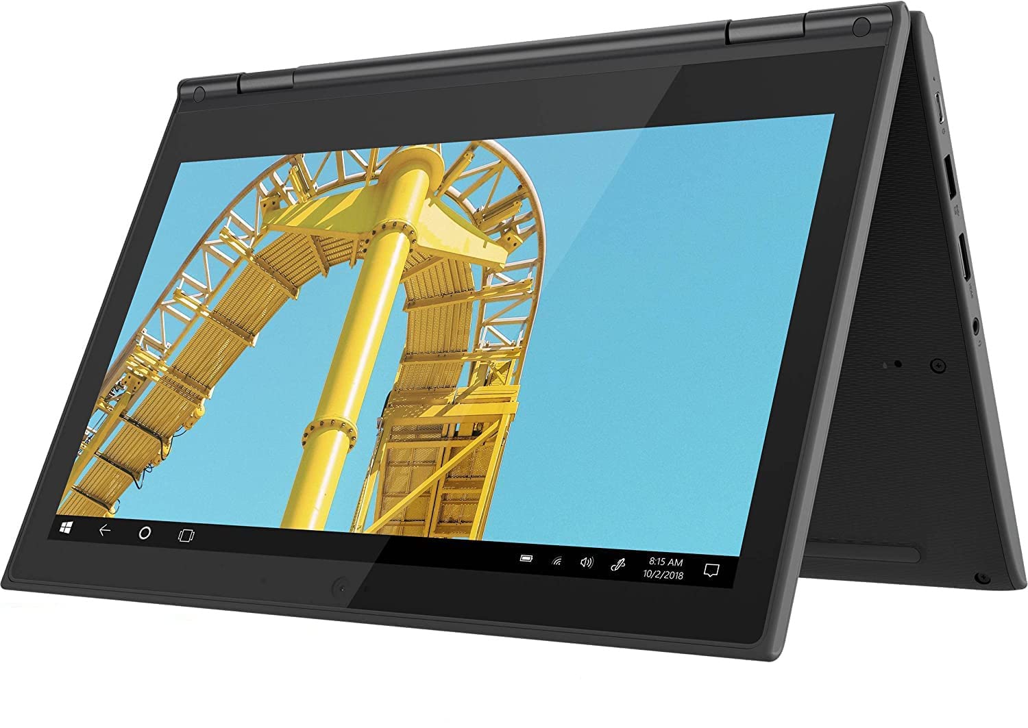 Lenovo 300e 11.6" 2-in-1 Touchscreen Winbook (4-Core Intel N4120, 4GB RAM, 64GB Storage, Webcam) Ruggedized, Water Resistant, Education Laptop, IST Computers Stylus Pen, Windows 10/11 Professional