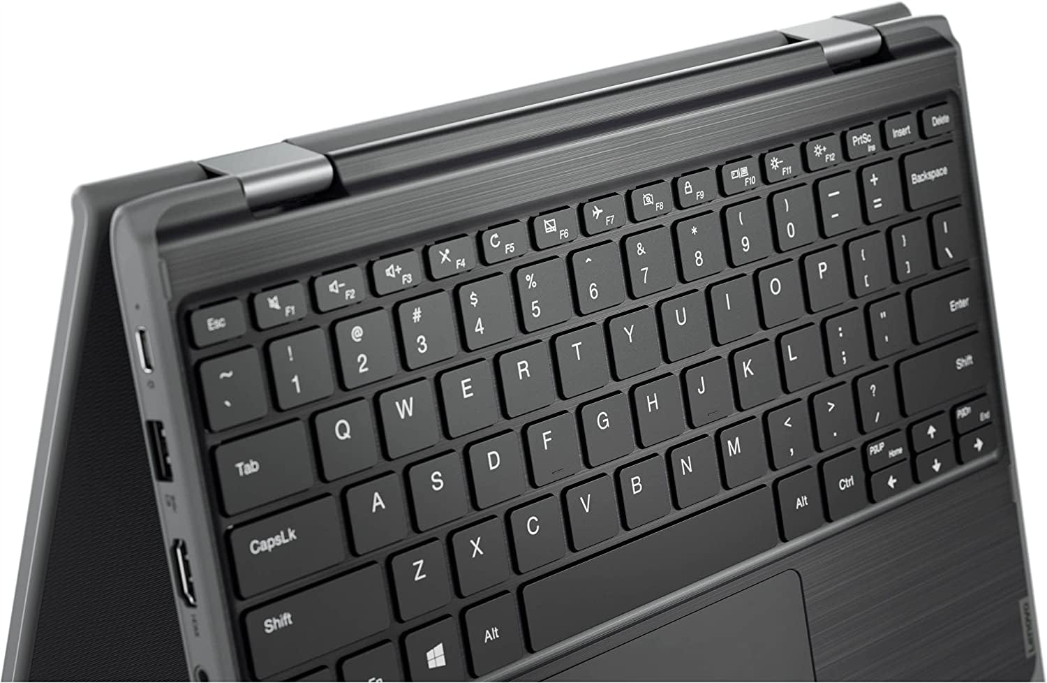 Lenovo 300e 11.6" 2-in-1 Touchscreen Winbook (4-Core Intel N4120, 4GB RAM, 64GB Storage, Webcam) Ruggedized, Water Resistant, Education Laptop, IST Computers Stylus Pen, Windows 10/11 Professional