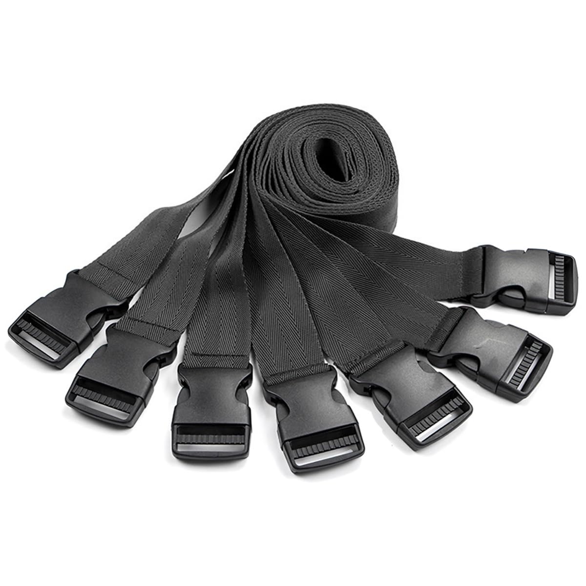 AICEL Car Battery Tie Down Strap, 39 Inch Battery Strap with Buckle, Battery Box Safety Secure Lashing Strap, Quick Release Nylon Woven Tape for Cargo, Luggage, Boats, Motorcycles, Truck, SUV