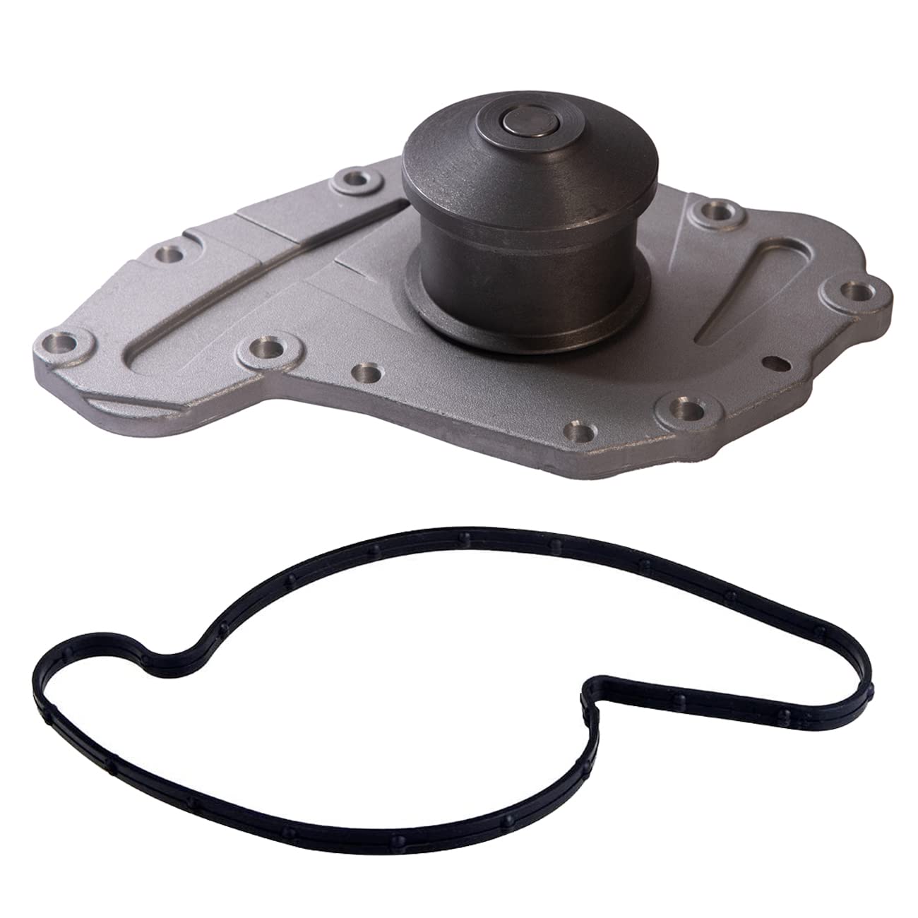 TUCAREST AW6010 Water Pump Kit w/Gasket (For V6 3.5L/4.0L) Fit For 05-10 Ch-rysler 300, 07-10 Sebring /09-10 Do-dge Journey, 06-10 Charger, 05-08 Magnum 07-11 Nitro /09-10 V-w Routan [# 4792968AA]
