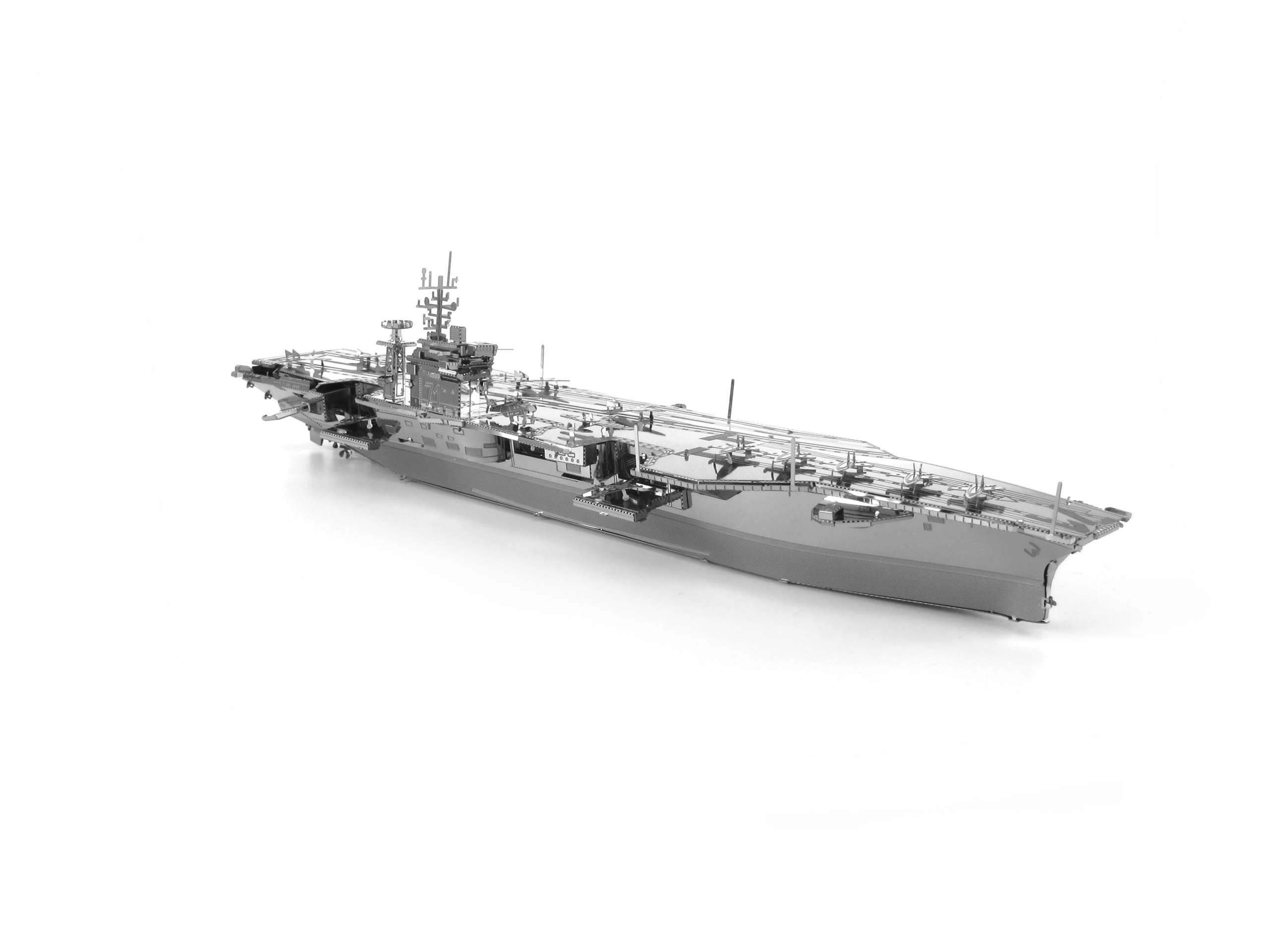 Fascinations Metal Earth ICONX USS Theodore Roosevelt CVN-71 3D Metal Model Kit