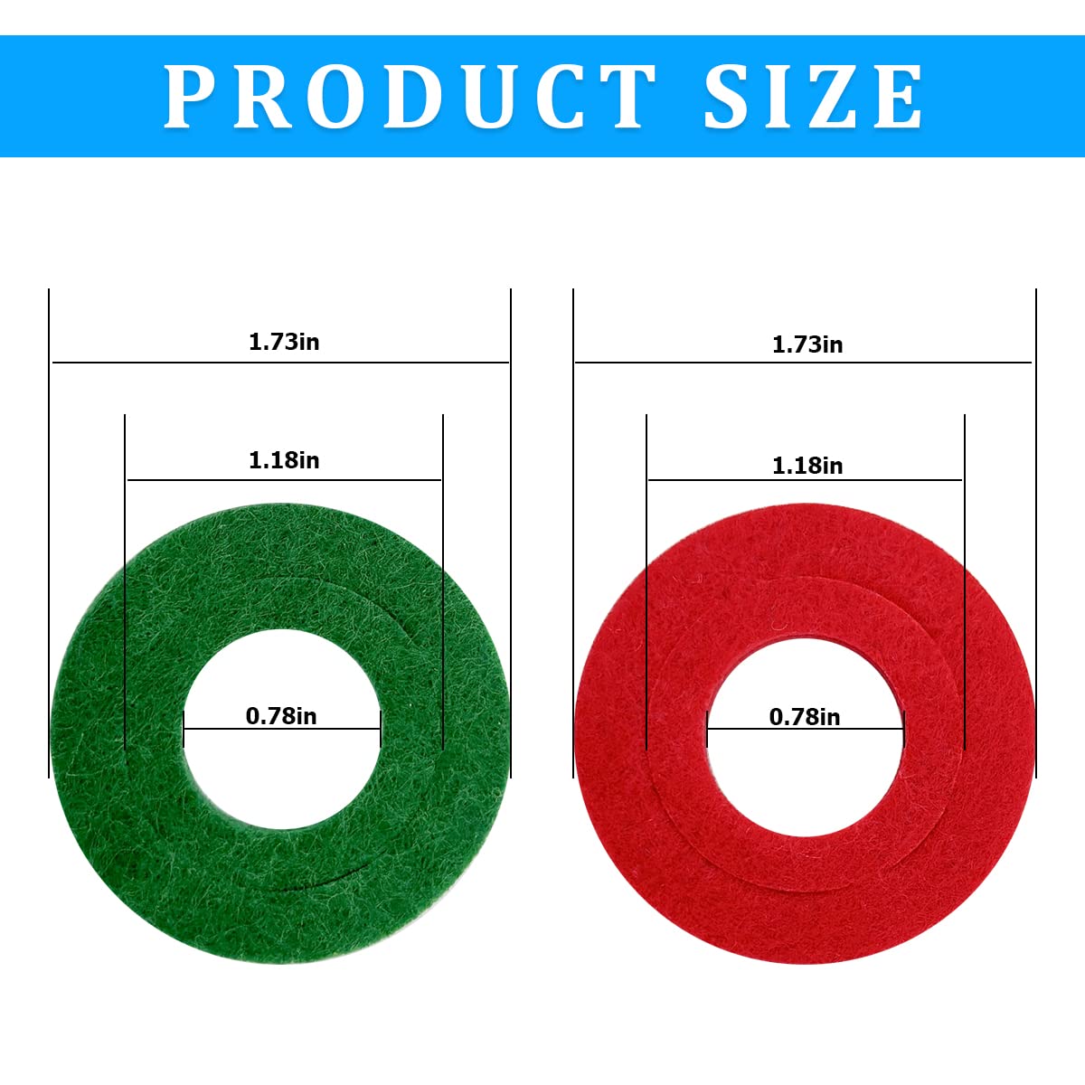 12PCS Battery Terminal Anti Corrosion Washers Fiber Protector, Car Battery Prevention Shim, Automotive Accessories Universal for Car, Marine, Boat, RV