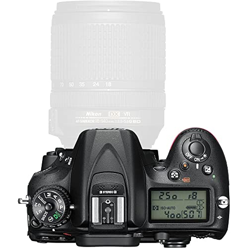Nikon D7200 24.2MP DSLR Digital Camera (Body Only) (1554) Deluxe Bundle with SanDisk 64GB SD Card + Large Camera Bag + Spare EN-EL15 Battery + Deluxe Camera Cleaning Kit