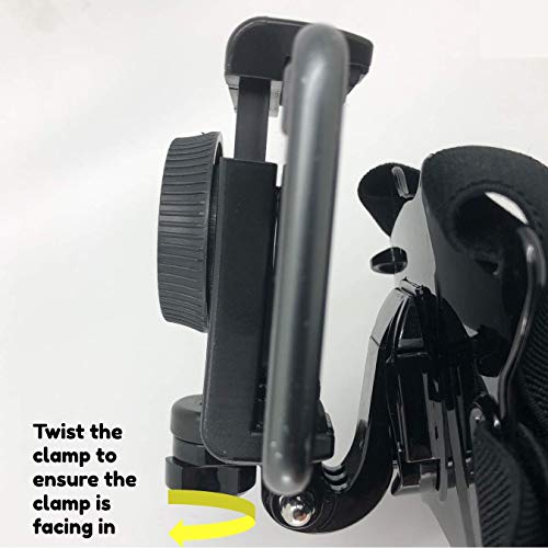 Pixlplay β Smartphone Chest Mount - Universal Holder Compatible with iPhone and Samsung Phone Mount for Filming or Photos