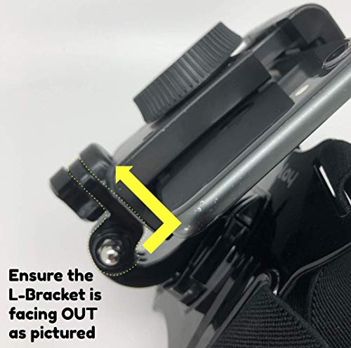 Pixlplay β Smartphone Chest Mount - Universal Holder Compatible with iPhone and Samsung Phone Mount for Filming or Photos