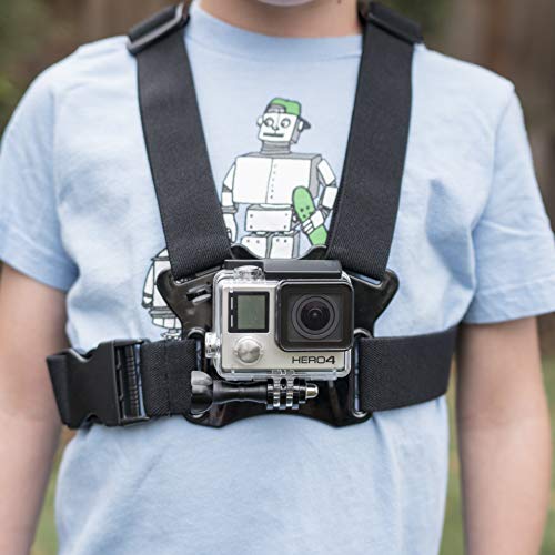 Pixlplay β Smartphone Chest Mount - Universal Holder Compatible with iPhone and Samsung Phone Mount for Filming or Photos