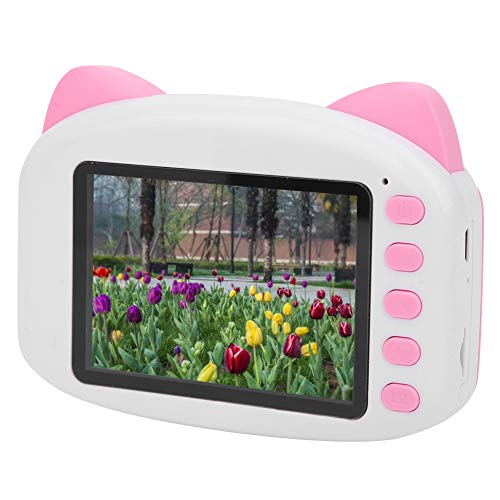 M Ugast Child Cameras,Mini Cartoon Cute 1200W Pixels High Definition Digital Childrens Camera,Video Camera Recorder with 3.5 Inch IPS Screen,Gift for Boys/Girls