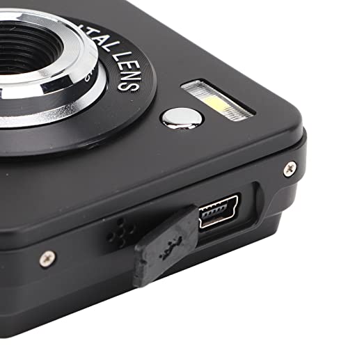 HD Digital Camera, Plastic Metal 2.7K 48MP Digital Camera Built in Fill Light 16x Zoom for Selfie