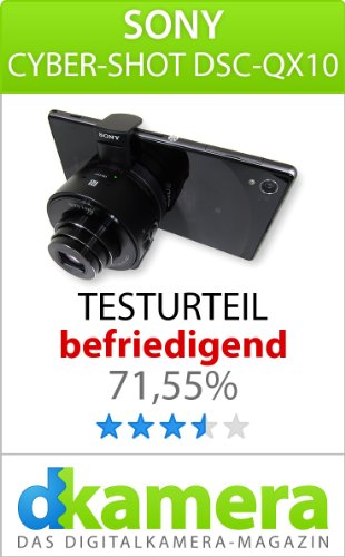 DSC-QX 10 B DSCQX10B.CE7 - Sony Cyber-Shot - International Version (No Warranty)