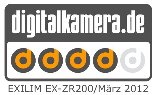 Casio Exilim EX-ZR200 High Speed 16 MP, 12x Optical Zoom Compact Digital Camera (White)
