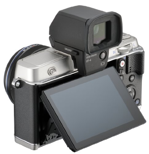 Olympus E-P5 16.1 MP Mirrorless Digital Camera with 3-Inch LCD and 17mm f/1.8 lens (Silver with Black Trim)